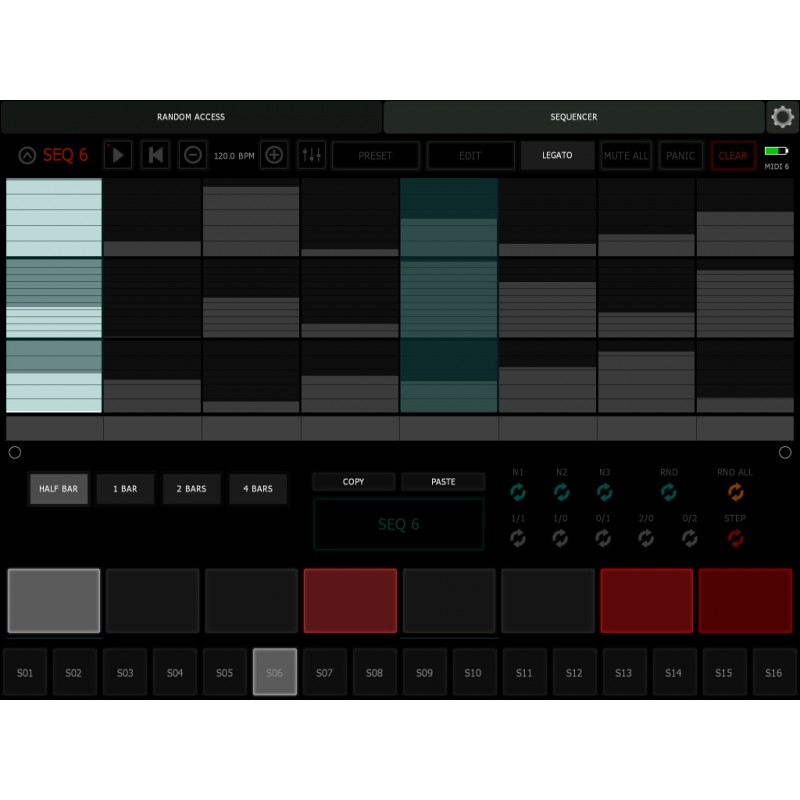Lemur Midi Step Sequencer 16