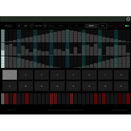 Lemur Midi Step Sequencer One